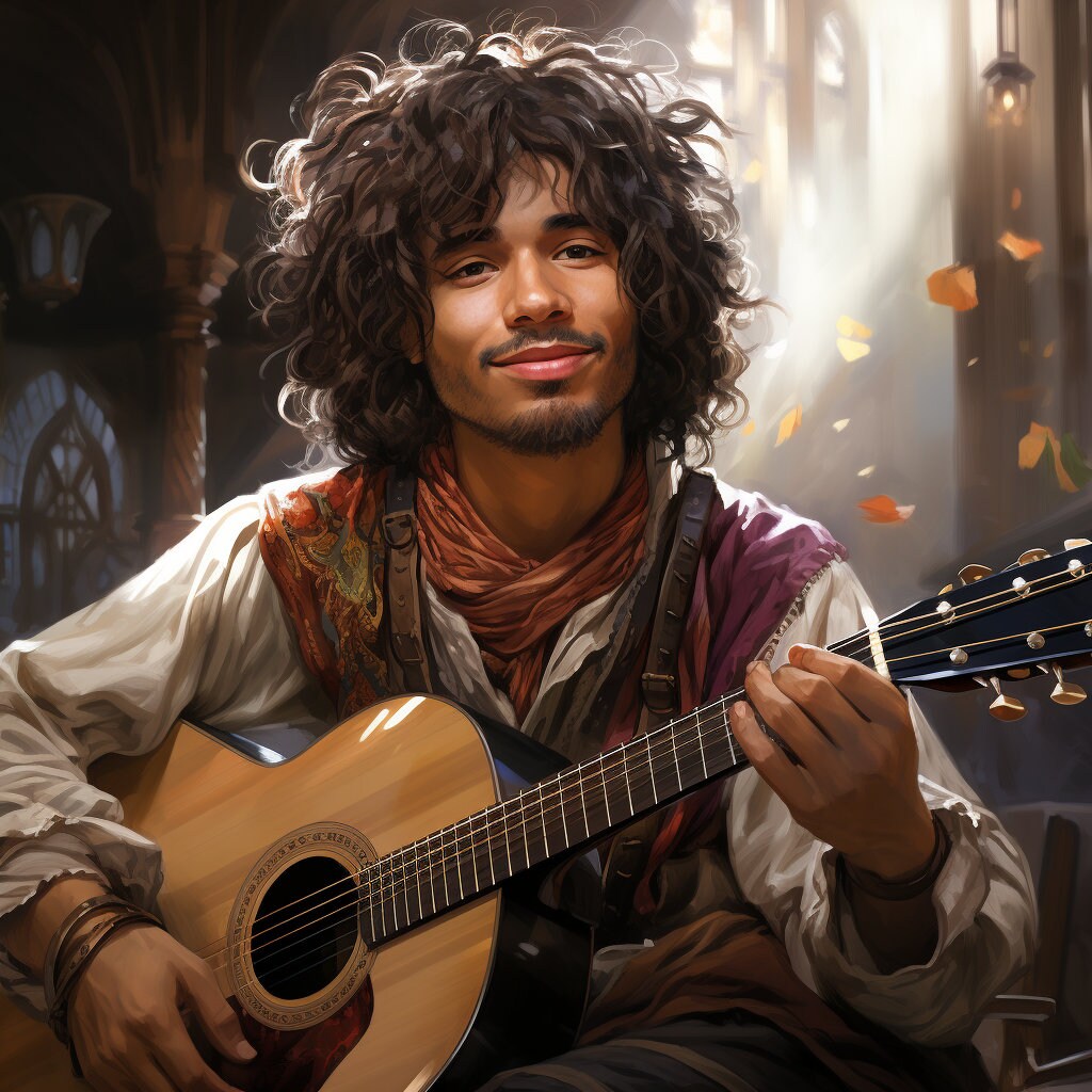 103 Human Bard Portraits for Your DND Campaign or Roleplaying Adventure ...