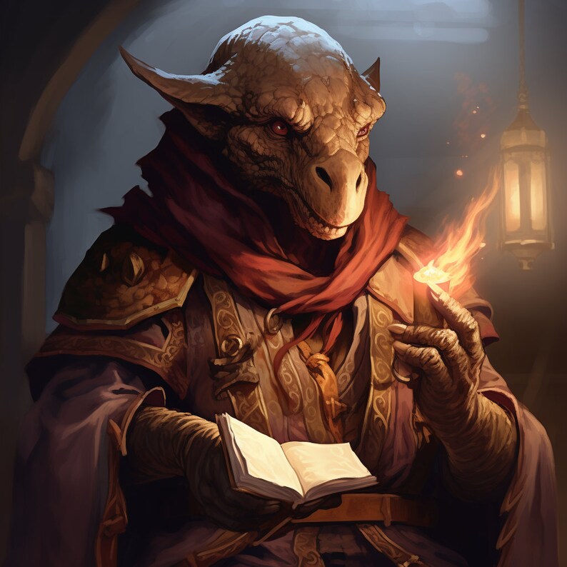 64 Dragonborn Characters From Several Diffrent Classes for Your DND ...