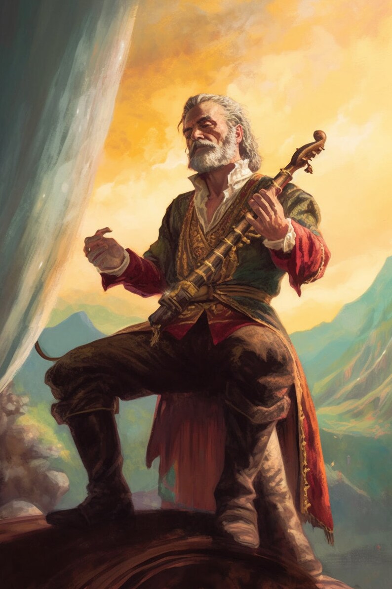 103 Human Bard Portraits for Your DND Campaign or Roleplaying Adventure ...