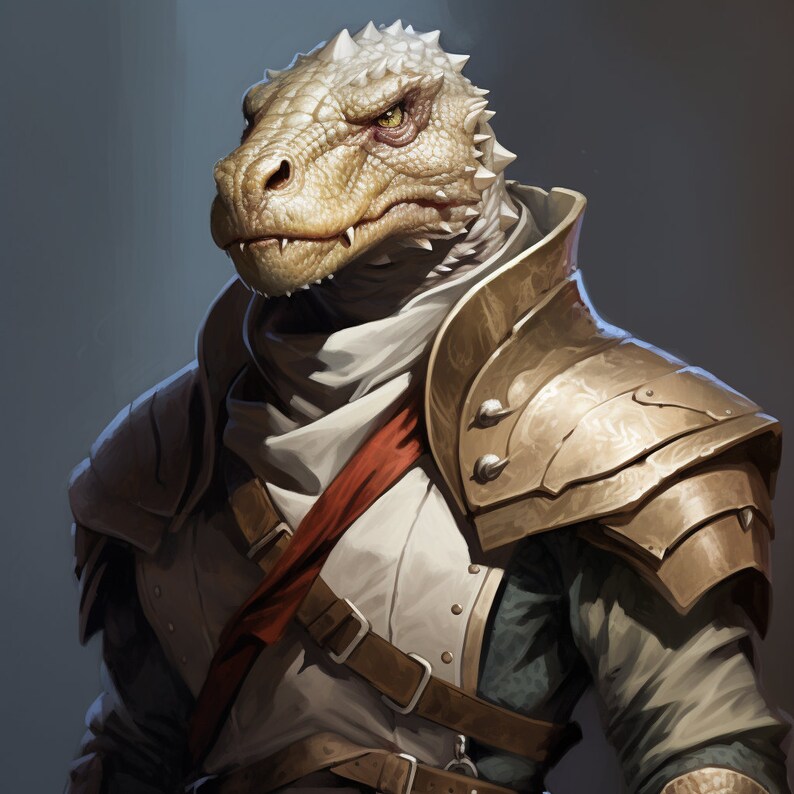 64 Dragonborn Characters From Several Diffrent Classes for Your DND ...