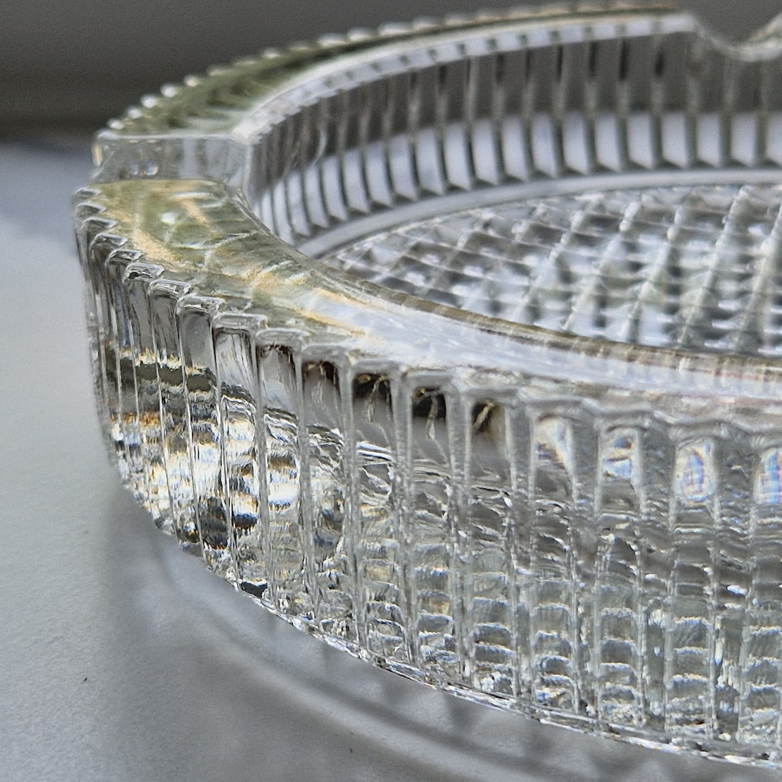 Vintage Ashtray Made of Crystal Glass 60s Mid Century/ashtray - Etsy