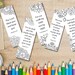 Coloring Bible Verse Bookmark | Printable Bookmark | DIY Bookmark ...
