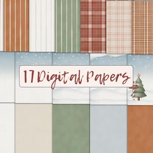 Watercolor North Pole Clipart Bundle, Christmas Theme PNG Files, Santa ...