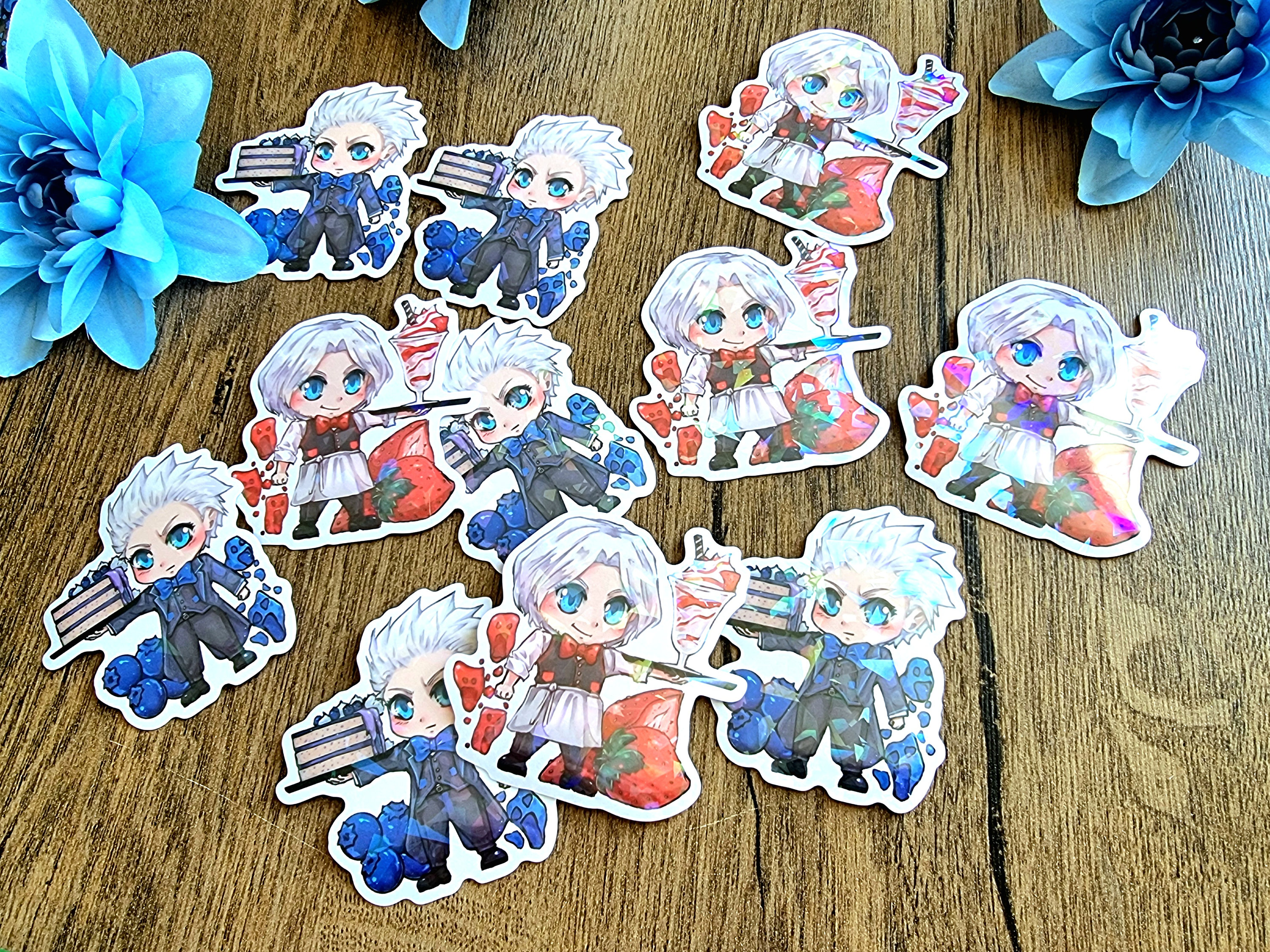 DMC Dante & Vergil Berry Stickers - Etsy