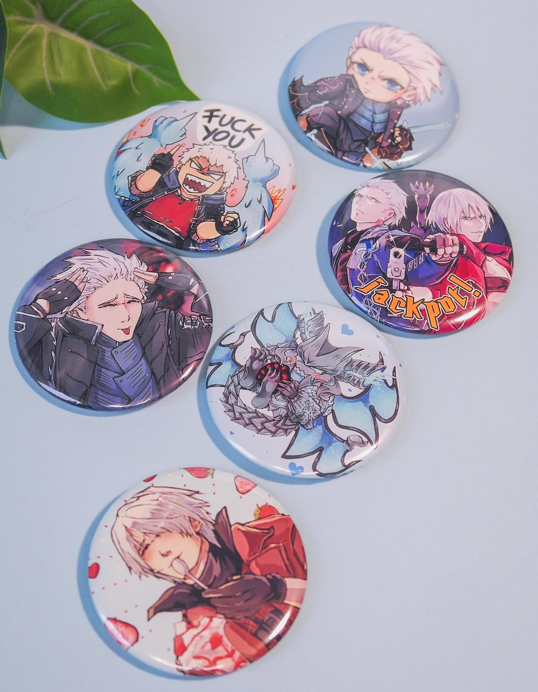 DMC Buttons/badge - Etsy