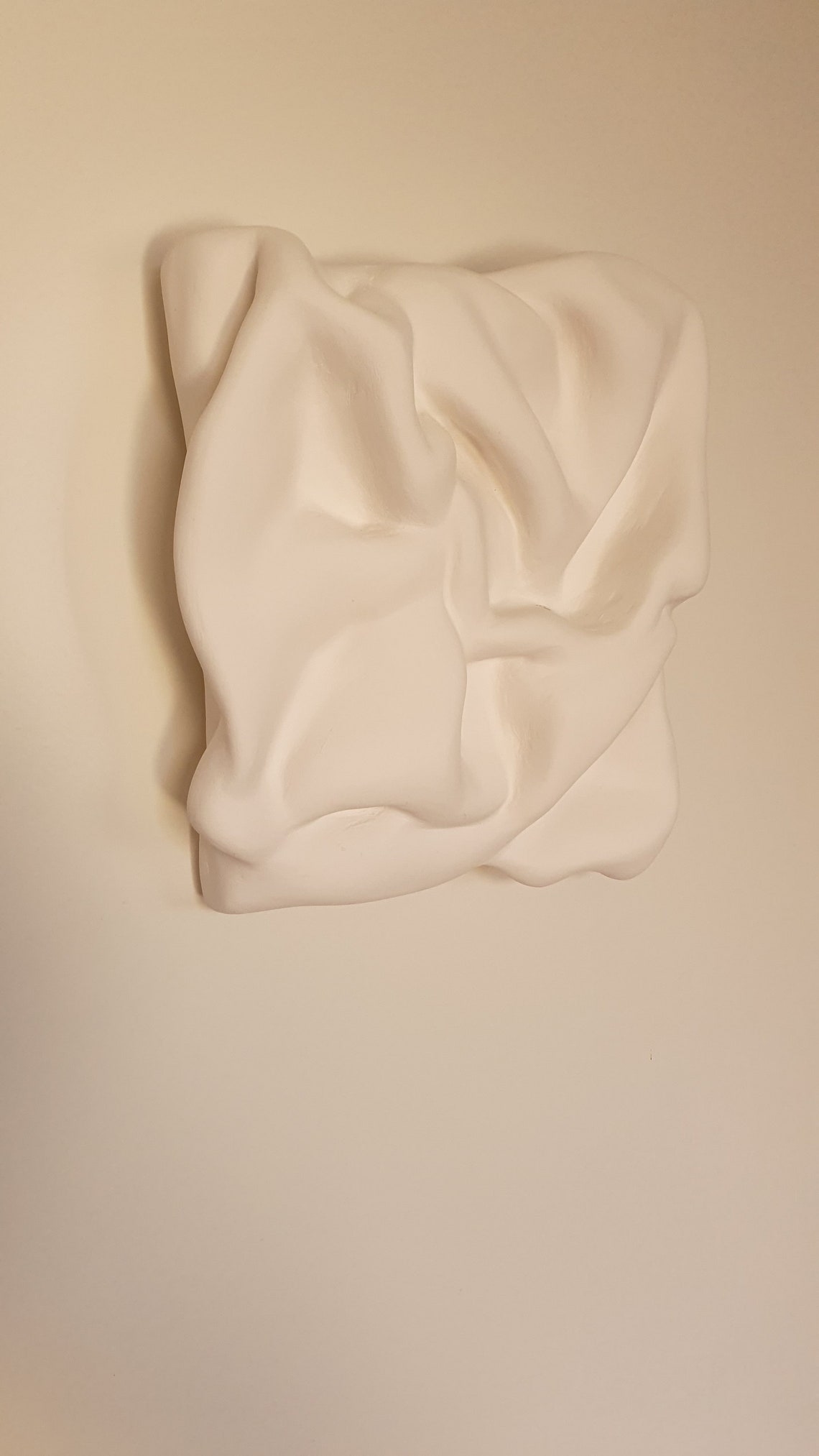 3D Art Plaster on Canvas - Etsy