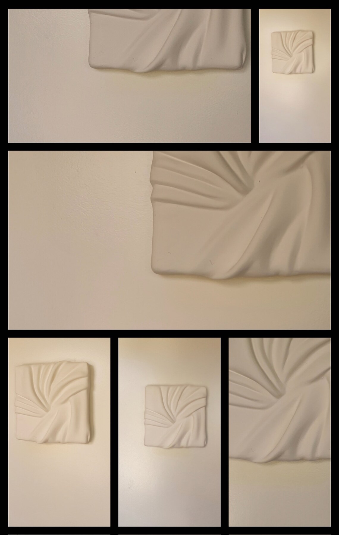 3D Art Plaster on Canvas - Etsy