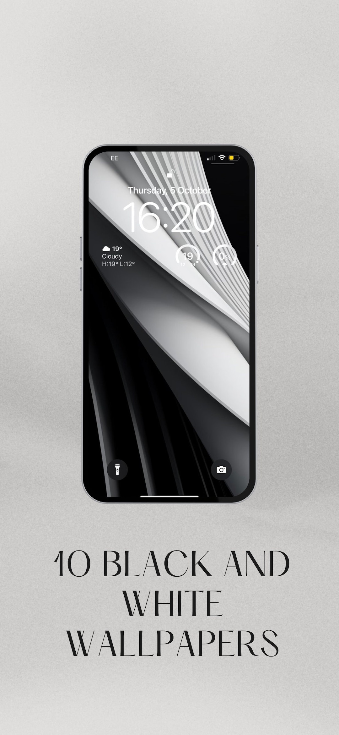 10 Elegant Black and White Phone Wallpapers Inspired by Architecture - Etsy