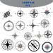 Compass Svg Bundle, Compass Svg, Nautical Compass,vintage Compass ...