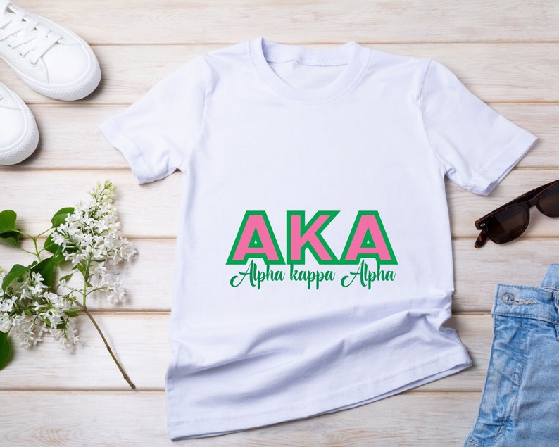 AKA Svg, AKA Png, Aka Letters Svg, Alpha Kappa Alpha Sorority Svg ...
