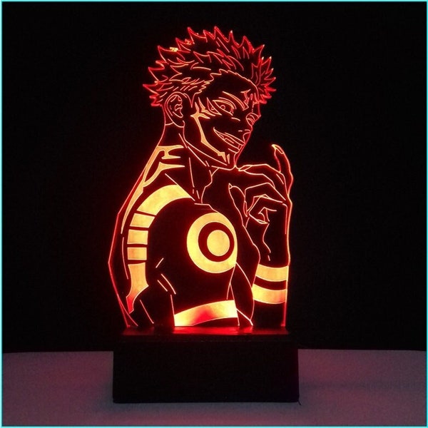 Sukuna Led Sign - Etsy