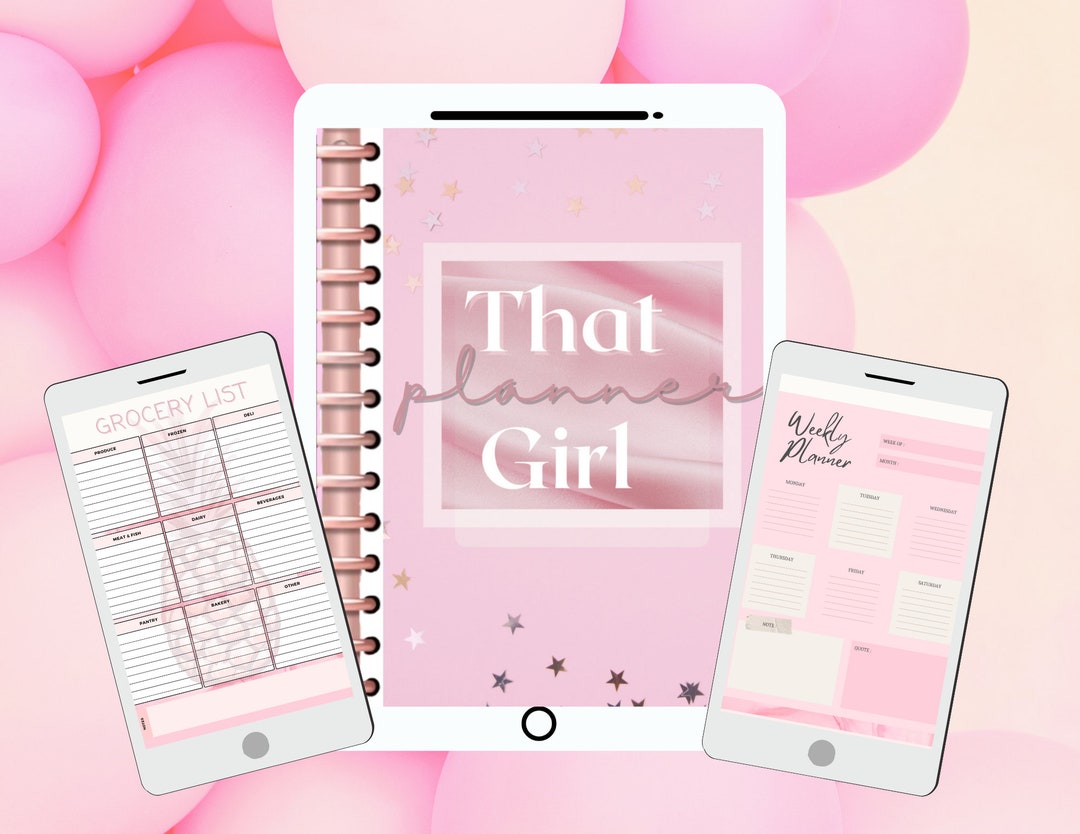 That Girl Planner- 20+ Pages - Etsy