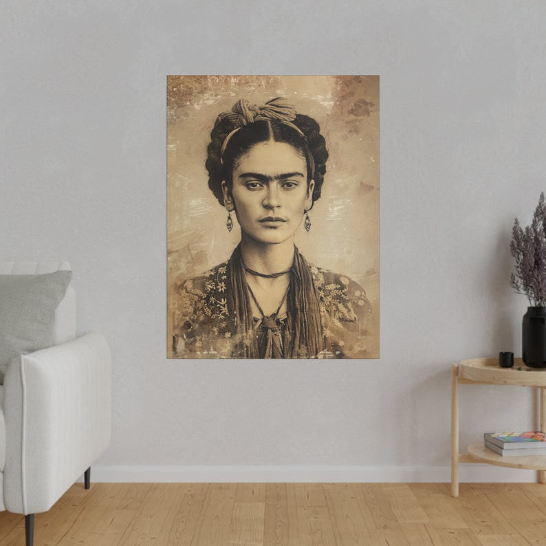 Frida Kalho Sketch on Paper or Canvas Frida Art for Home Decor Frida ...