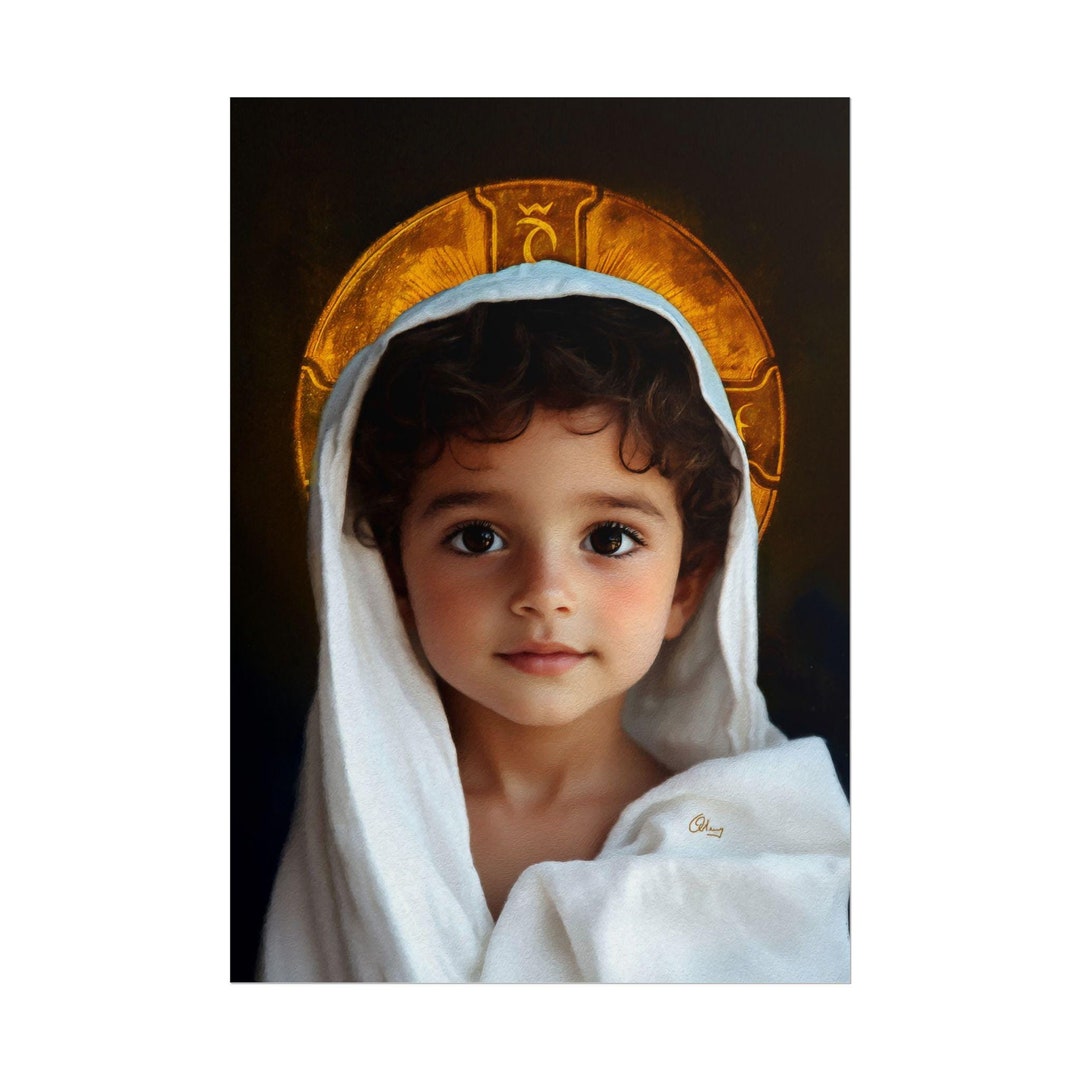 Jesus Sacred Art Jesus Painting Spiritual Comfort Eternal Love of Jesus ...