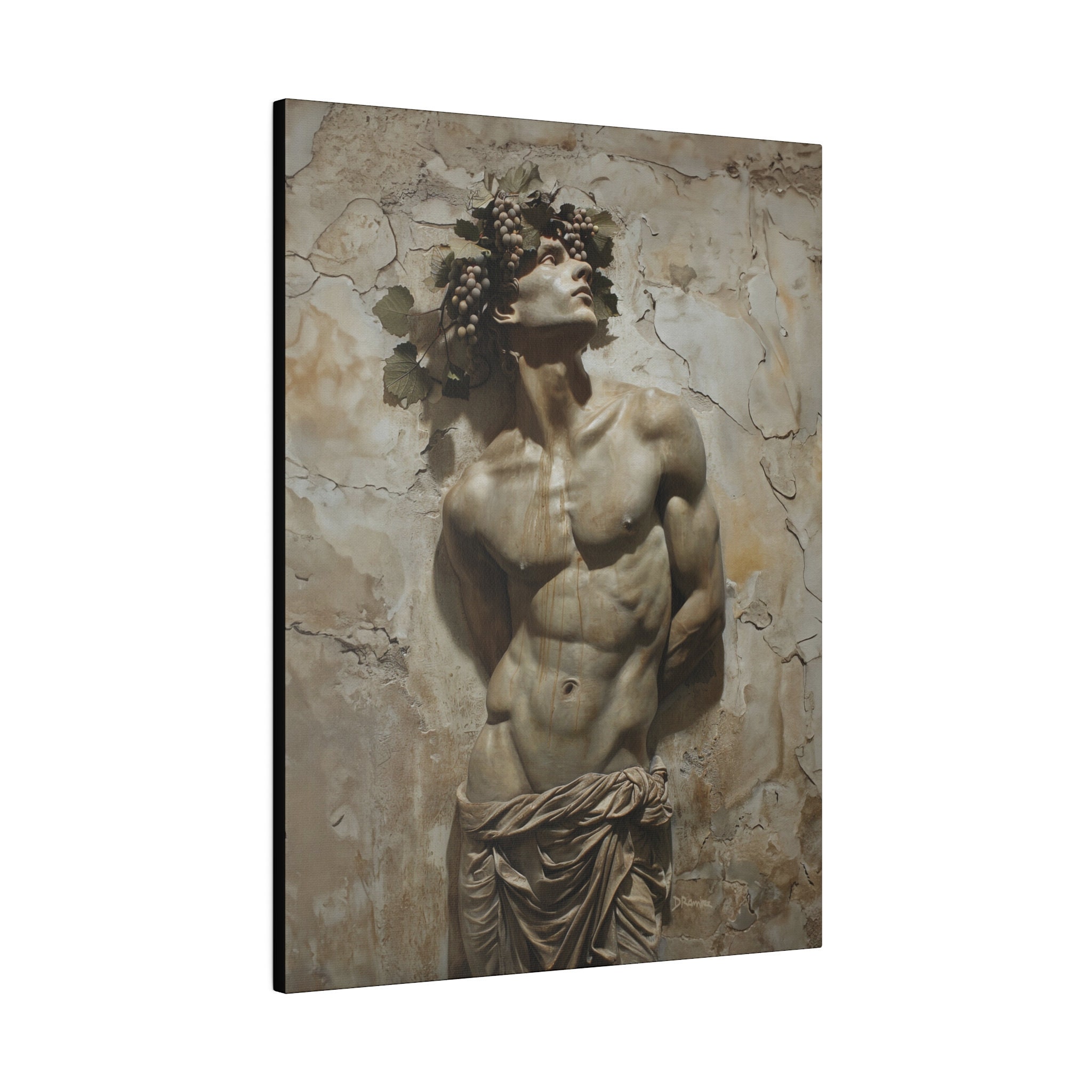 Bacchus Painting on Paper or Canvas Print Bacchus Art for Home Decor Bacchus Painting ...