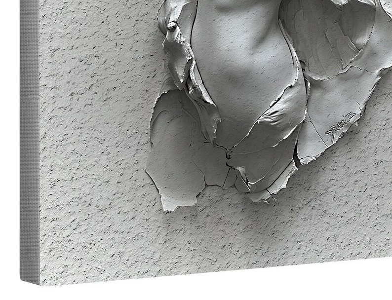 Rebirth of Venus 3D Plaster Effect Canvas Art Venus Painting Spa ...