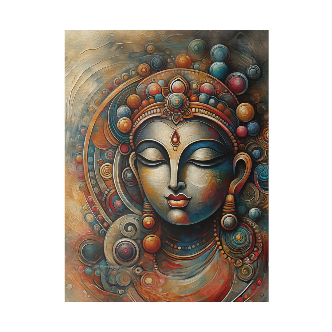 Buddha Abstract Painting Canvas or Paper Replica Buddha Art for Home ...