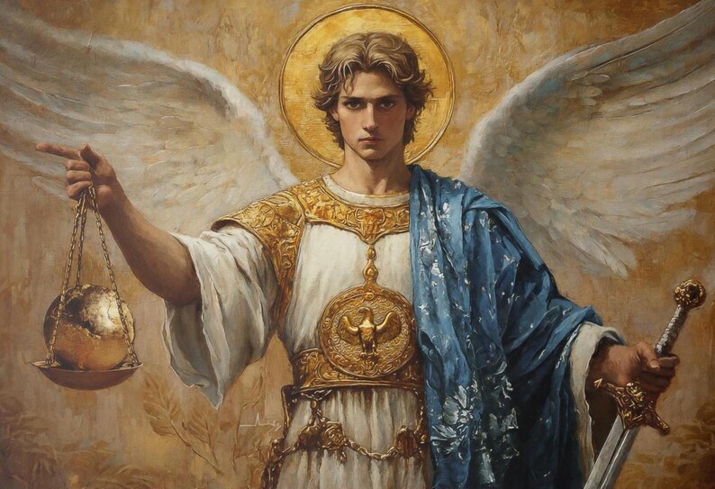 St Michael Archangel Painting St Michael Art St Michael Spiritual St ...