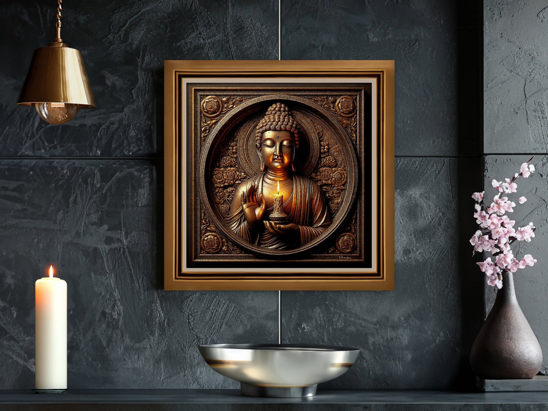 Budda Buda Buddha Oil Painting Buddha Painting Pintura De Buda ...