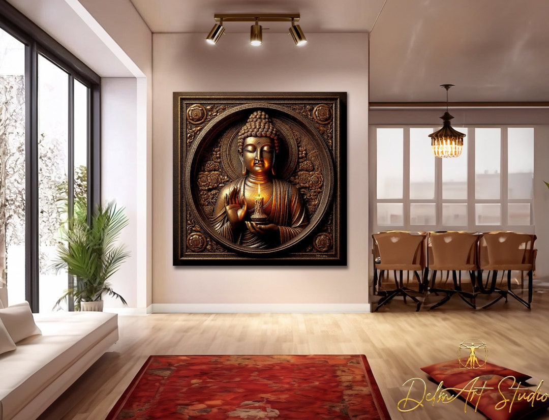 Budda | Buda | Buddha Oil Painting | Buddha Painting | Pintura De Buda ...