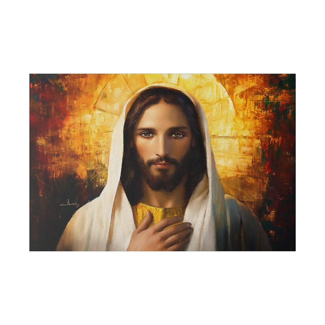 Jesus Compassion Art Sacred Art Jesus Painting Spiritual Comfort ...