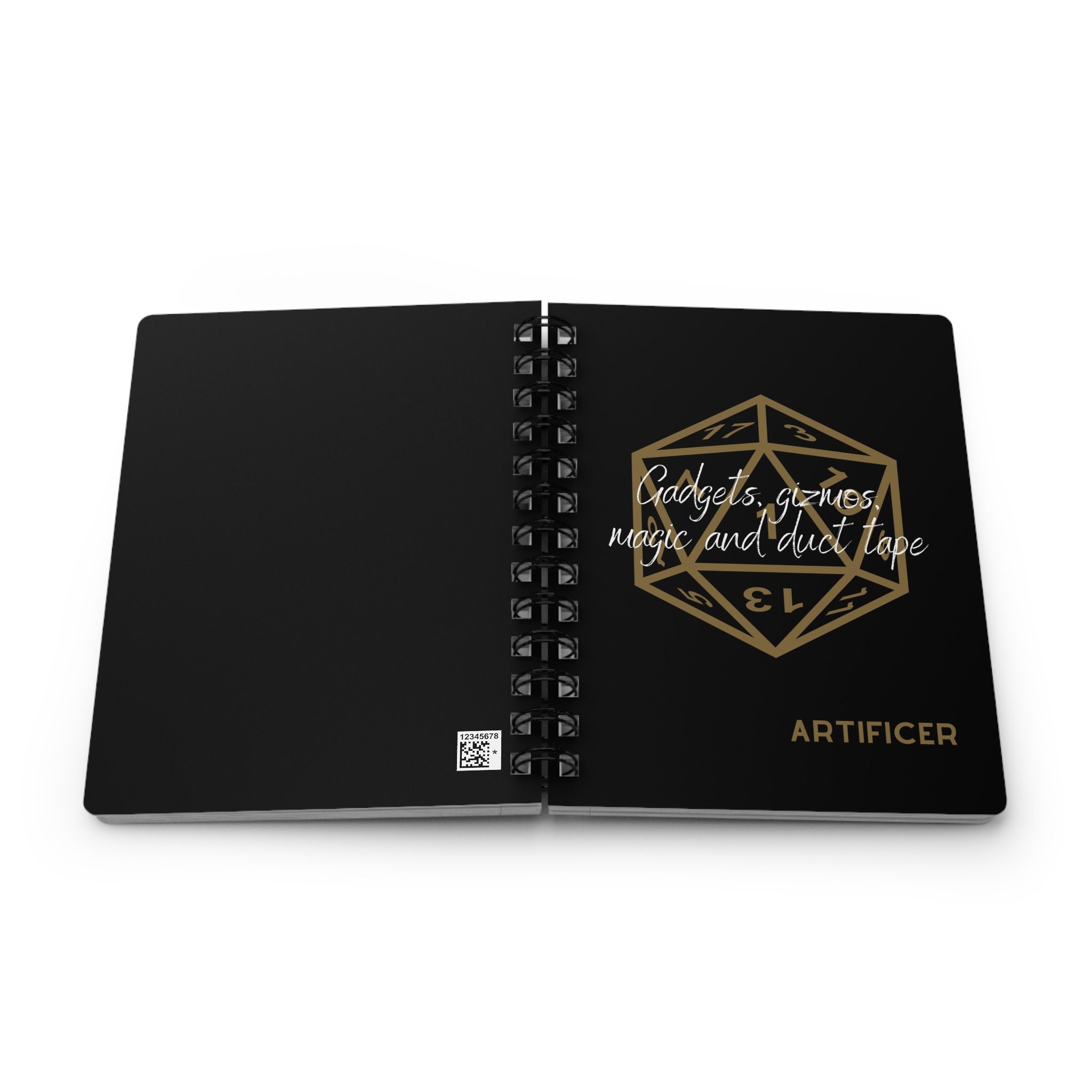 Dnd Notebook Artificer Journal D&d Notebook Dnd Character Dnd Gifts for ...