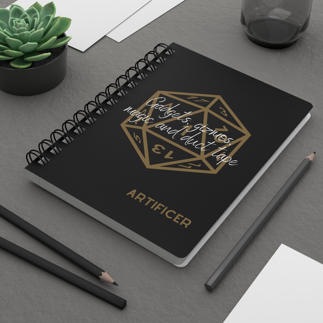 Dnd Notebook | Artificer Journal | D&d Notebook | Dnd Character | Dnd ...