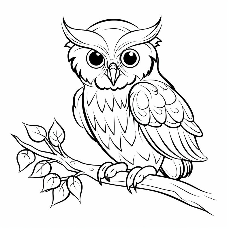 30 Printable Animal Coloring Drawings - Etsy