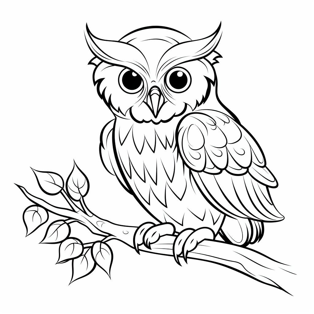 30 Printable Animal Coloring Drawings - Etsy