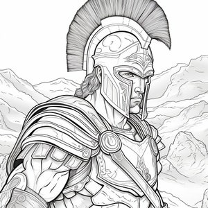 50 Epic Printable Greek Mythology Coloring Pages. - Etsy