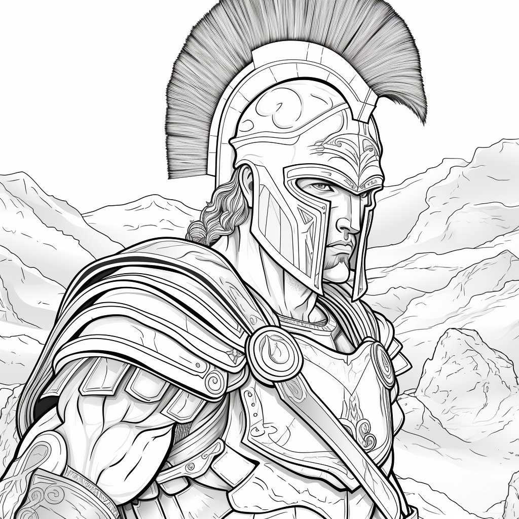 50 Epic Printable Greek Mythology Coloring Pages. - Etsy