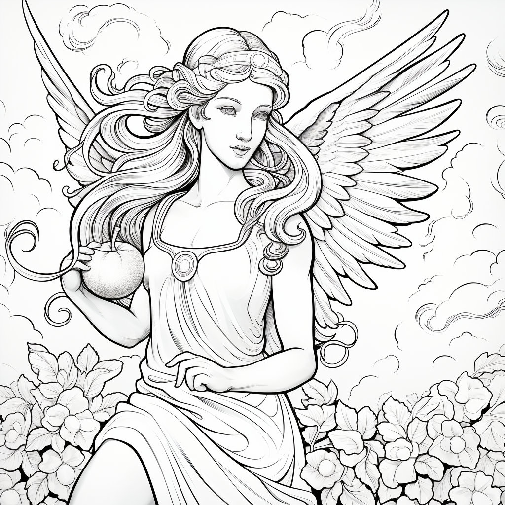 50 Epic Printable Greek Mythology Coloring Pages. - Etsy