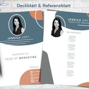 Application Template CV Template CV Tabular CV Modern & - Etsy