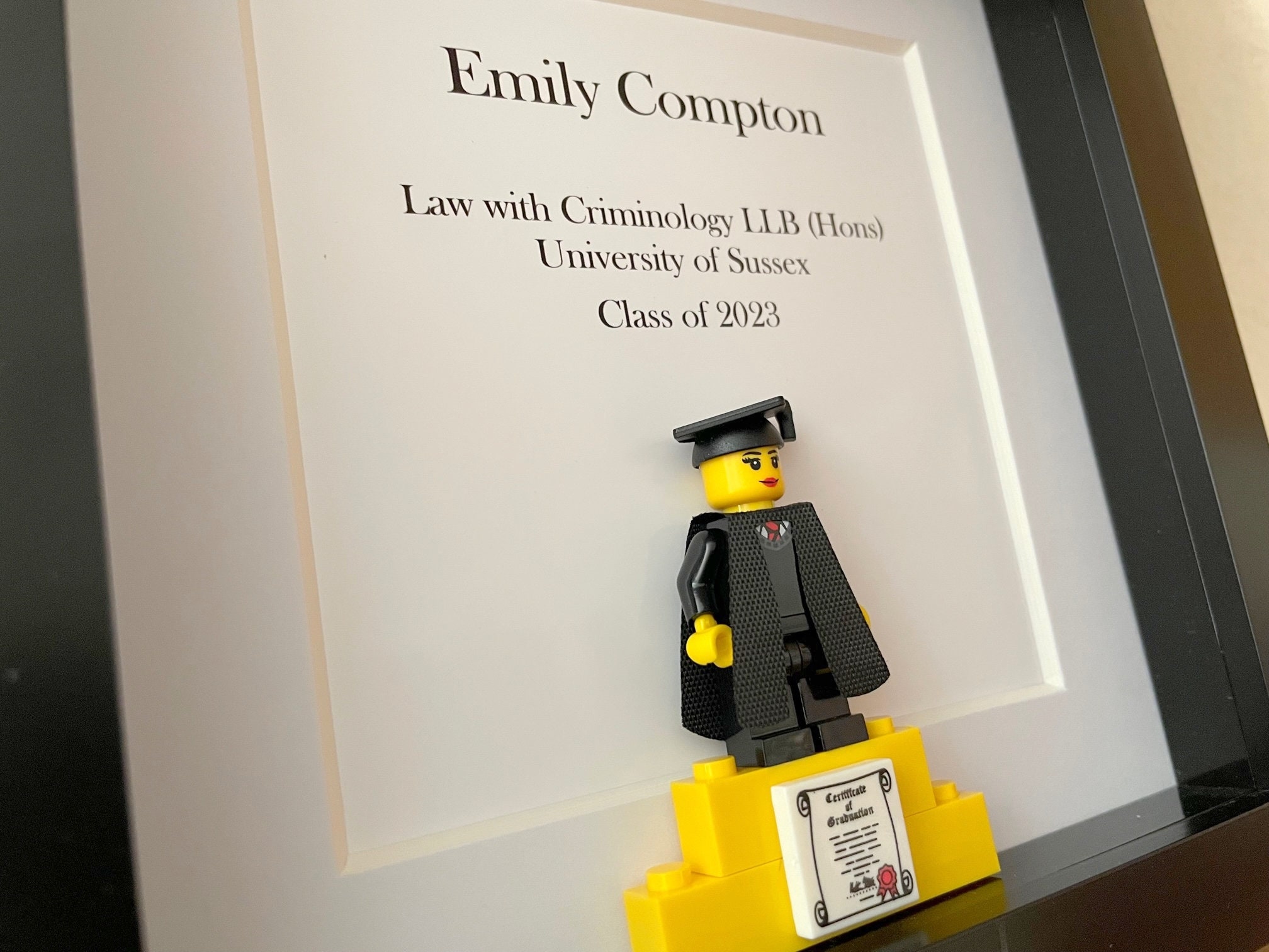 Personalised Graduation Mini Figure Gifts Personalised - Etsy