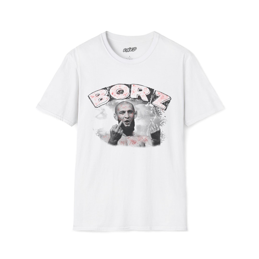 Khamzat Chimaev T-shirt | UFC Fighter Merch | Borz Apparel | Exclusive ...