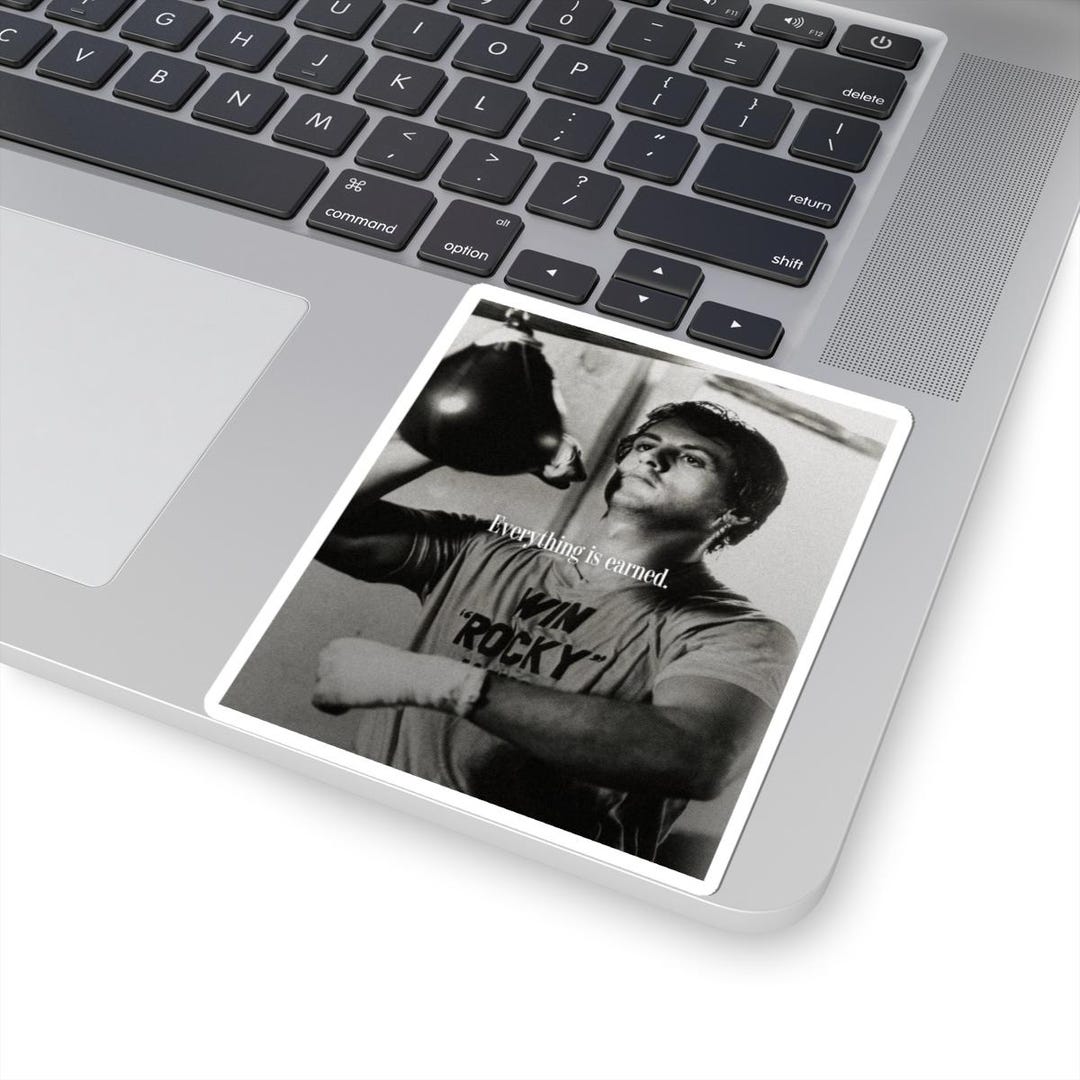Rocky Balboa Sticker Kiss-cut Stickers | Italian Stallion Boxing Creed ...
