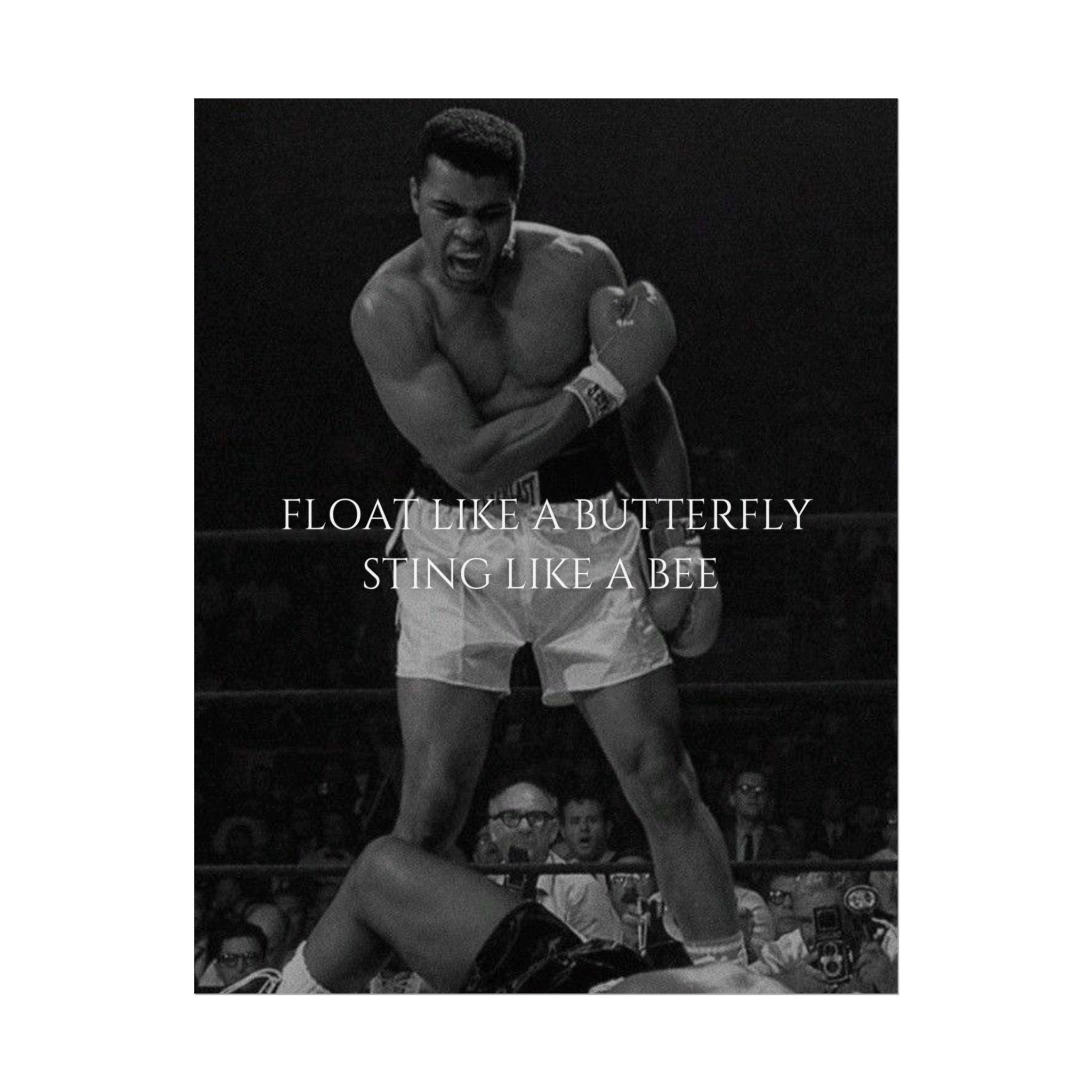 Muhammad Ali Poster | Luxury Boxing Wall Art | Exclusive Ali Print ...