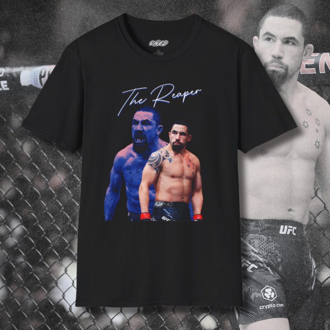 Robert Whittaker T-shirt | UFC Fighter Merch | the Reaper Apparel ...