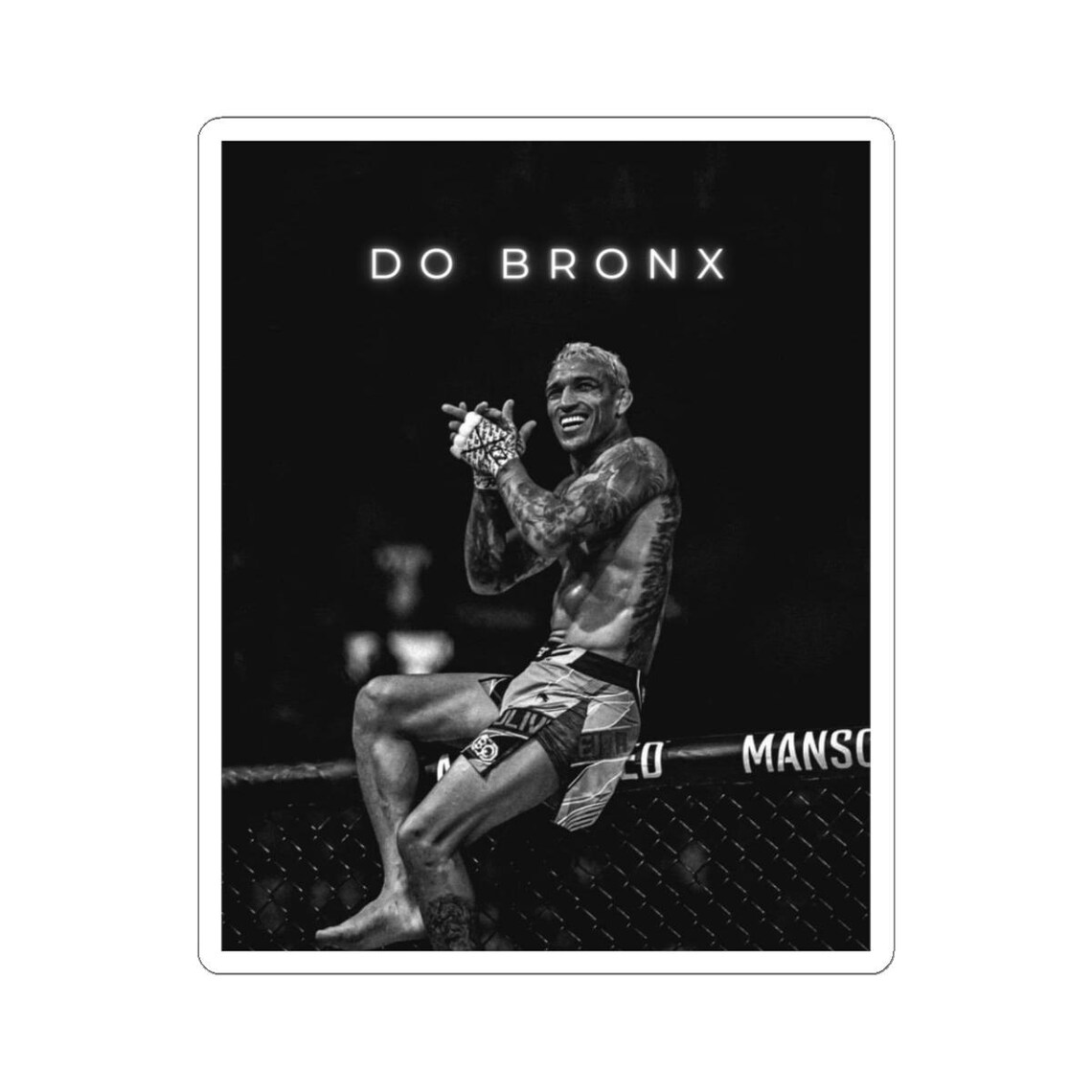 Charles Oliveira Legend Do Bronx Sticker | MMA Bjj Brazil UFC GOAT - Etsy