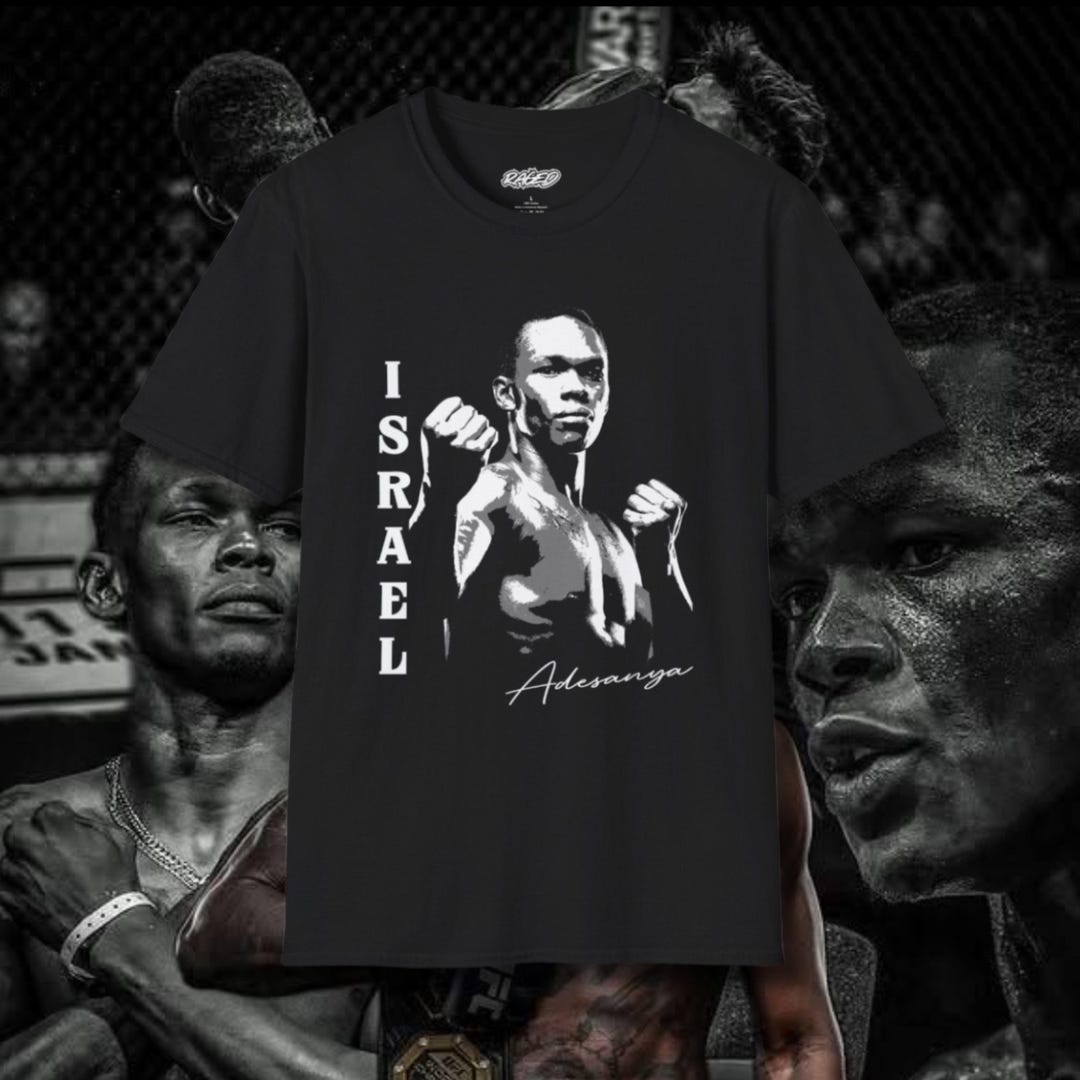 Israel Adesanya T-shirt | UFC Fighter Merch | the Last Stylebender ...