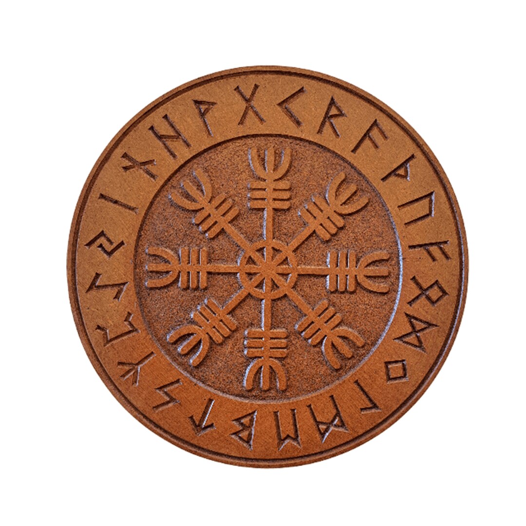 Viking Symbol VEGVISIR: Symbol of Protection and Viking Compass ...