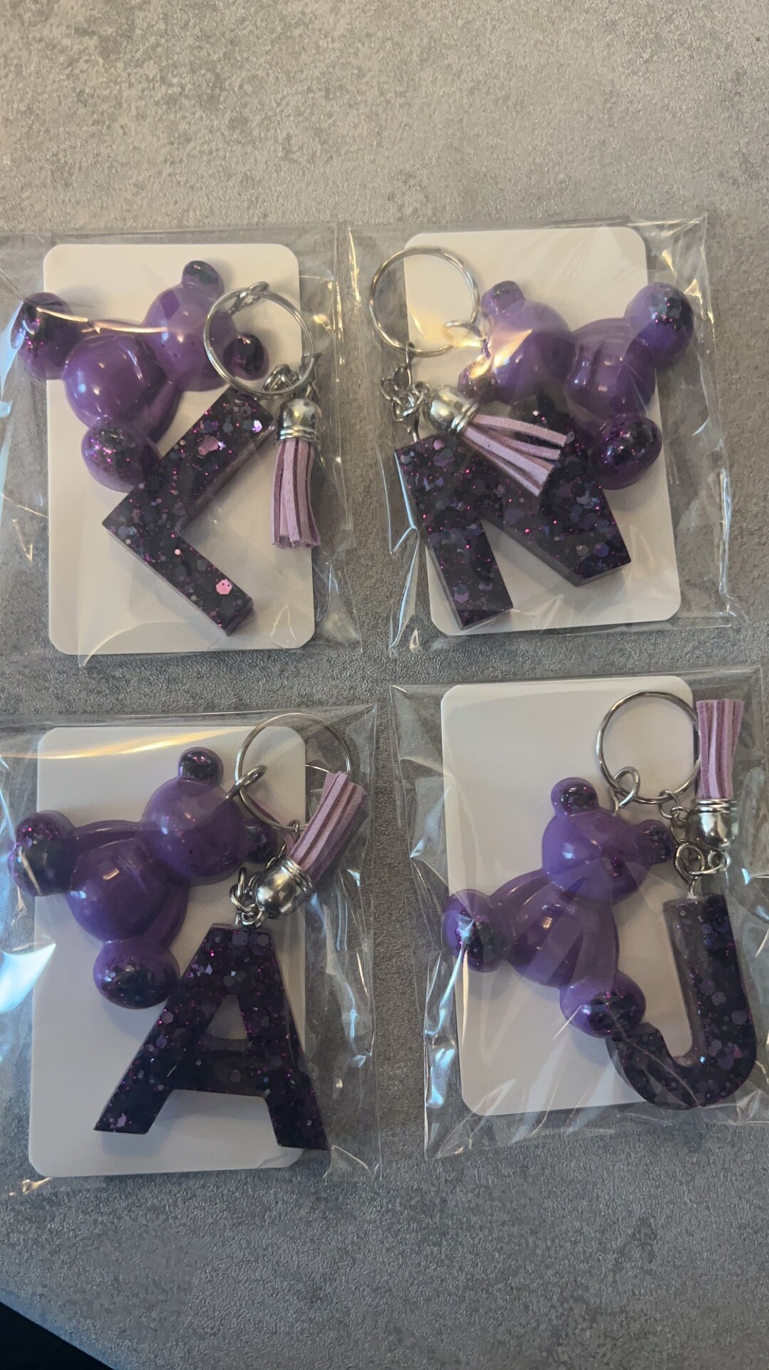 Bear Hug Keyring - Etsy