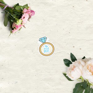 She Said Yes Sticker - Etsy