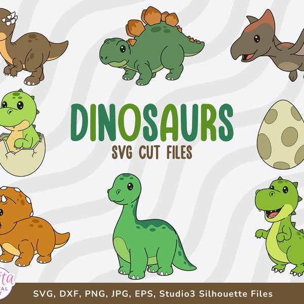 Dinosaur Dxf - Etsy