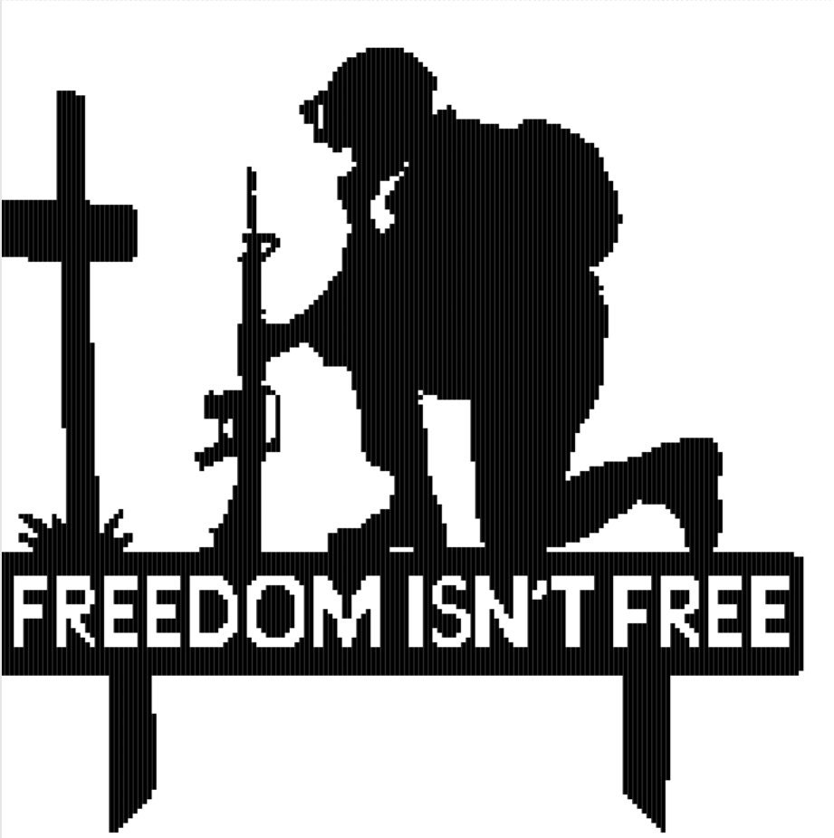 Soldier Graphghan Pattern - Etsy