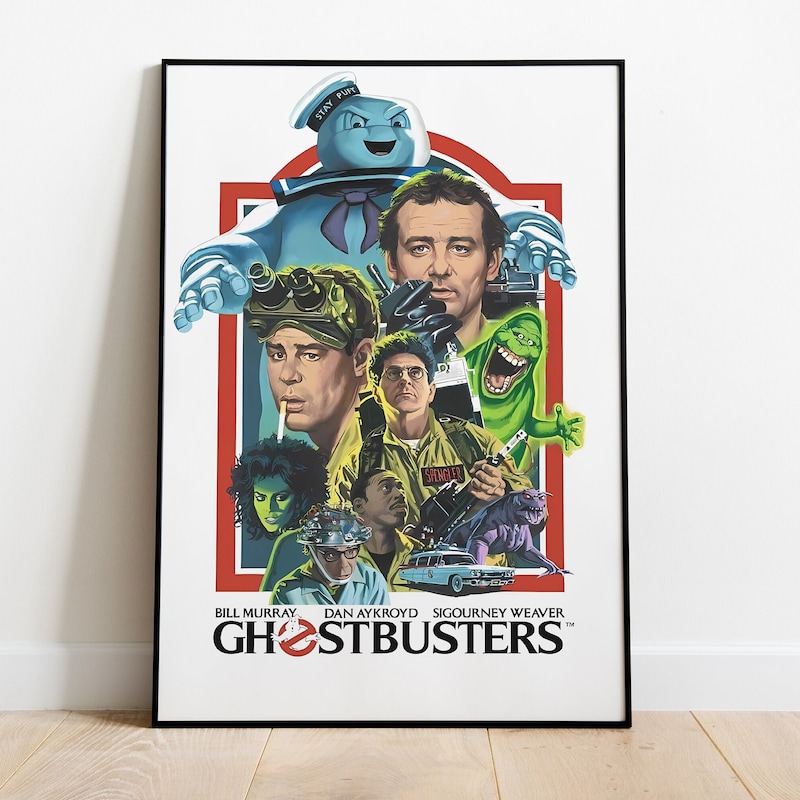 Ghostbusters Poster - Etsy