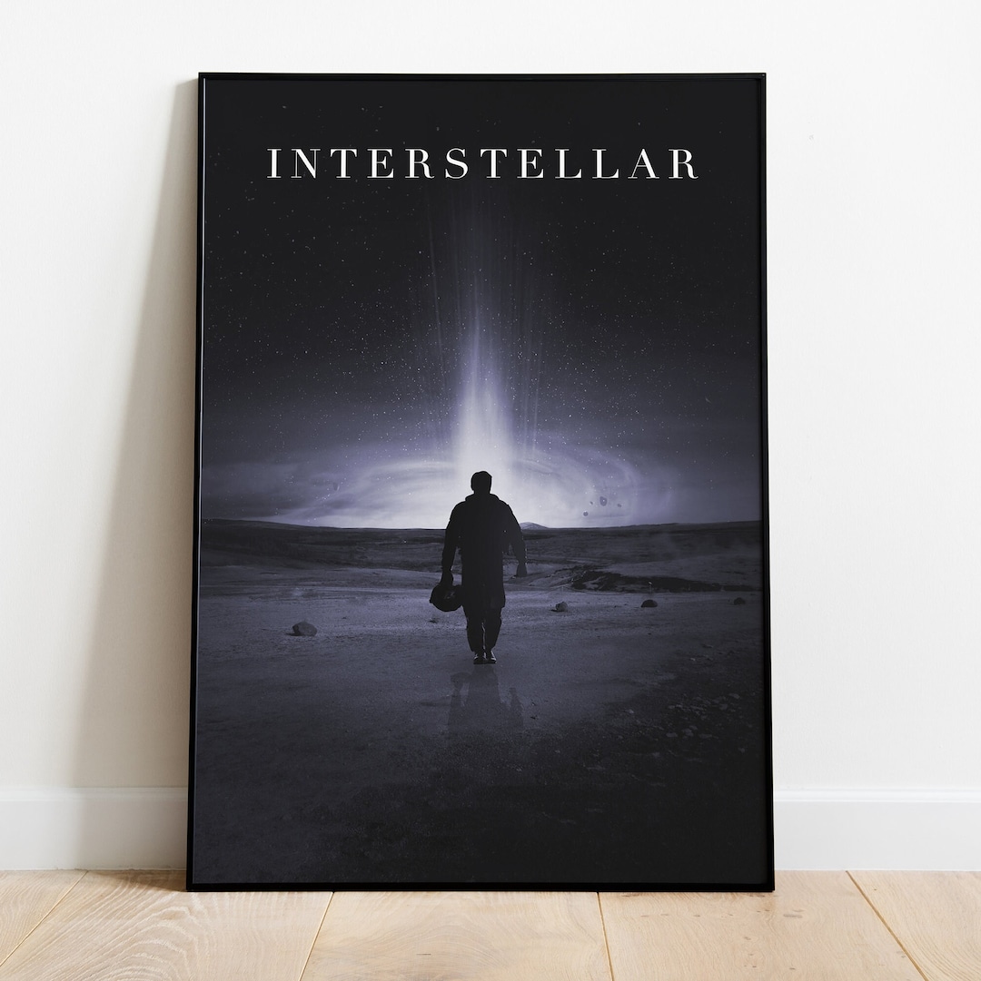 Interstellar Poster, Wall Art & Fine Art Print, Home Decor, Sci Fi ...