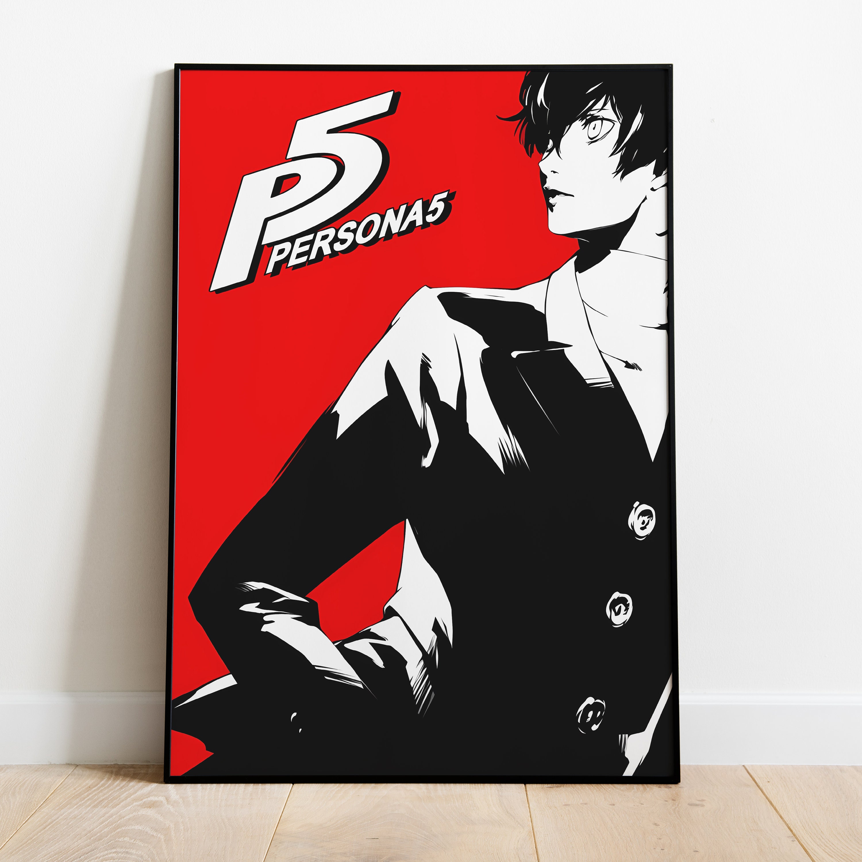 Persona 5 Poster, Wall Art & Fine Art Print, Home Decor, Anime RPG Game ...