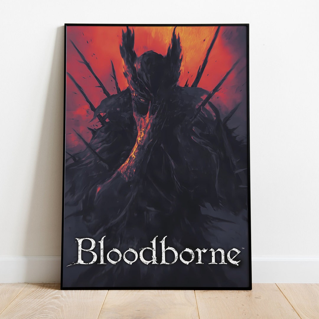 Bloodborne Poster, Wall Art & Fine Art Print, Home Decor, Game Poster ...