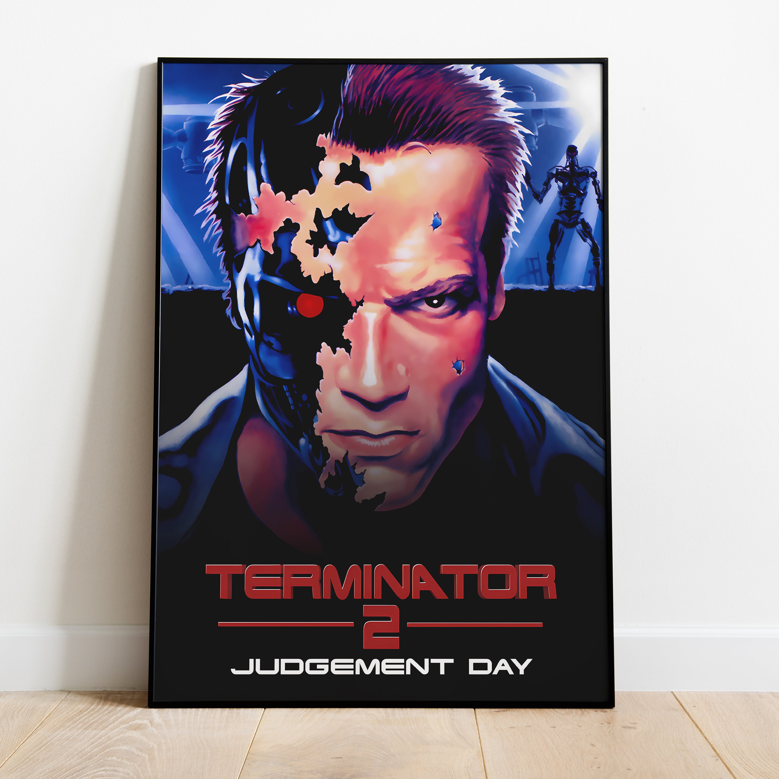 Póster The Terminator 2 El Juicio Final, Arnold Schwarzenegger ...